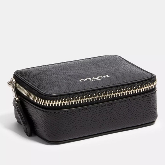 Coach | Bags | Coach Pill Box With Crayon Hearts Print Interior In ...